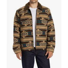Billabong Blusenjacke »Barlow« Gravel L L Stoff: Mischgewebe aus Baumwolle und Polyester