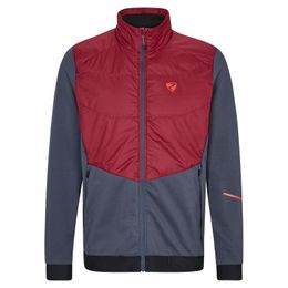 Ziener Funktionsjacke »NESKO« weinrot 50 50 körpernah geschnittene Herren Hybrid Jacke