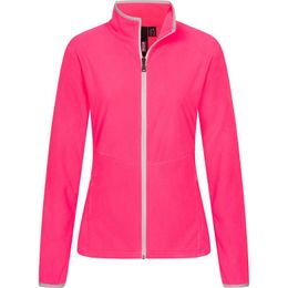 DEPROC Active Damen DEPROC Active Fleecejacke &raquo;DECORAH II WOMEN&laquo; weiche Fleecejacke in traditioneller Optik rosa 40 (M)