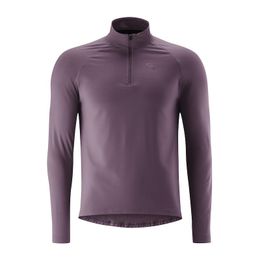 Gonso Radtrikot &raquo;Essential Jersey Longsleeve M&laquo; Herren Fahrradtrikot langarm, Midlayer Trikot aubergine M M K&ouml;rpernahe Passform