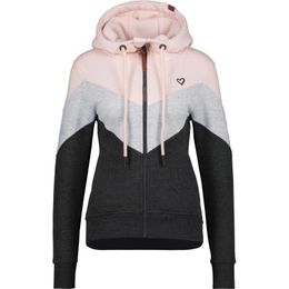 ALIFE & KICKIN Kapuzensweatjacke &raquo;Damen StellinaAK A&laquo; moonless melange XL XL StellinaAK A von alife and kickin - die Sweatjacke f&uuml;r entspannte...