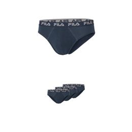 Fila Slip »MAN BRIEF« 3er Pack, elastischer Logobund NAVY XXL XXL Herrenslip von Fila