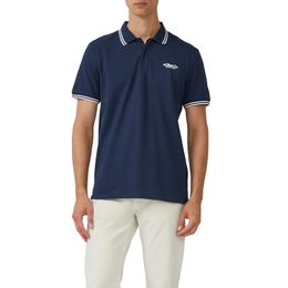 s.Oliver Poloshirt mit Logo Schriftzug BLUE XXL XXL Poloshirt von s.Oliver