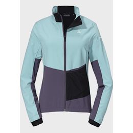 Sch&ouml;ffel SCH&Ouml;FFEL Outdoorjacke &raquo;Softshell Jacket Zumaia L&laquo; ohne Kapuze 7245 - gr&uuml;n 40 Wasserabweisend & atmungsaktiv dank VENTURI Softshell