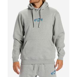 Billabong Kapuzensweatshirt &raquo;Core Arch&laquo; Light Grey Heather XS XS Stoff: Baumwoll-Polyester-Mischgewebe [380...
