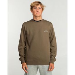 Billabong Sweatshirt &raquo;Arch&laquo; Bark M M Umweltfreundliches Material: Doppelt...