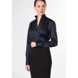 Eterna Hemdbluse &raquo;REGULAR FIT&laquo; dunkelblau 42 42 Kelch-Kragen