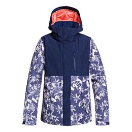 Roxy Snowboardjacke &raquo;Jetty&laquo; Mid Denim Bleached Flowers S S Impr&auml;gnierung: 10K...