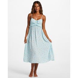 Billabong Sommerkleid »Rebel Heart« Pure Aqua XS - US-Größen US-Größen XS Stoff: Crinkle Viskose-Stoff