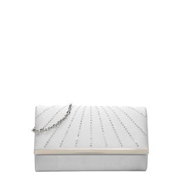Mascara Clutch Damen Gr&ouml;&szlig;e One Size silber
