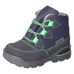 Pepino BY RICOSTA Winterboots &raquo;Emil WMS: Mittel&laquo; Winterstiefel, Babyschuh, Schn&uuml;rstiefel mit herausnehmbarer Innensohle dunkelblau-gr&uuml;n 20 20...