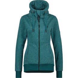 ALIFE & KICKIN Sweatjacke &raquo;Damen VivianAK B&laquo; forest melange XXL XXL Feel free! Cool und l&auml;ssig - die Damensweatjacke VivianAK B von alife and kickin