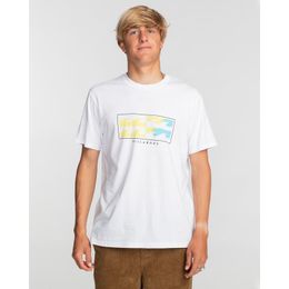 Billabong T-Shirt »Inversed« White XS XS Stoff: Baumwollstoff [160 g/m2]