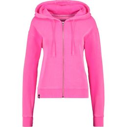 alife and kickin ALIFE & KICKIN Sweatjacke &raquo;Damen RanaAK A&laquo; Hoodie mit Rei&szlig;verschluss und Kapuze, Kapuzensweatjacke hot pink XS XS Toller Allrounder f&uuml;r die...