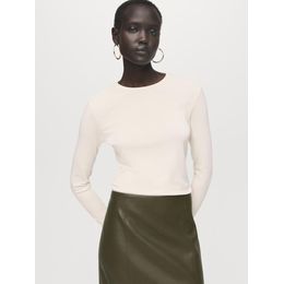 Mango Shirt 'SECONDCA' Damen Gr&ouml;&szlig;e S elfenbein