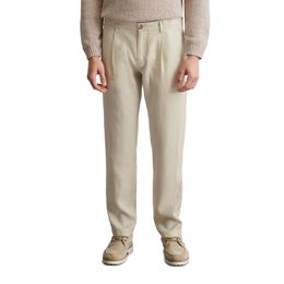 Marc O'Polo MARC O'POLO Leinenhose &raquo;Osby jogger pleats&laquo; gray silk 34 - L&auml;nge 30 L&auml;nge 30 34 Chionhose von Marc O'Polo