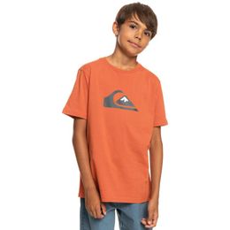 Quiksilver T-Shirt &raquo;Comp Logo&laquo; Mecca Orange 10 10 Stoff: leichter Baumwoll-Jersey [160 g/m2]