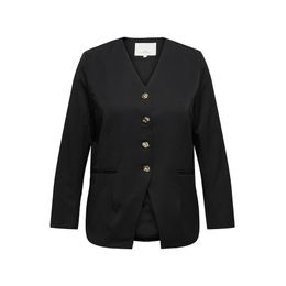 Only Carmakoma Blazer 'CARLaminas' female Black size 44
