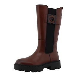 Tom Tailor Stiefel Damen Gr&ouml;&szlig;e 40 braun / schwarz Winterschuhe