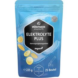 Vitamaze GmbH Elektrolyte Plus Vitamin C+B-Vitamine Zitrone Plv. 225 g