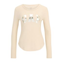 GAP Petite Shirt female Beige size S