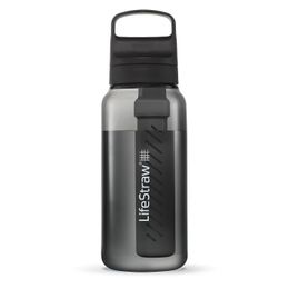 LifeStraw Go 1-Liter Wasserflasche mit Filter schwarz