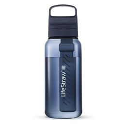 LifeStraw Go 1-Liter Wasserflasche mit Filter blau