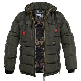 Poolman 2 in 1 Winterjacke Camo Style (Sale) oliv, Größe L