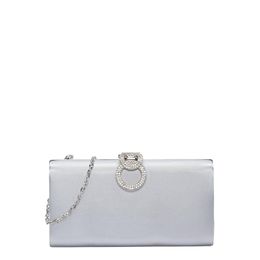 Mascara Clutch female Silver size One Size