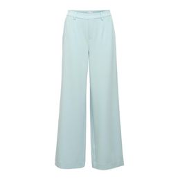 Object Pleat-Front Pants 'OBJLISA' female Blue size 44