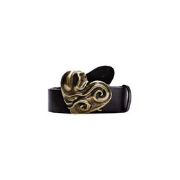 Desigual G&uuml;rtel Damen Gr&ouml;&szlig;e 85 dunkelbraun / bronze