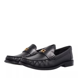 Coach Loafer - Jolene Leather Loafer - Gr. 36,5 (EU) - in Schwarz - f&uuml;r Damen
