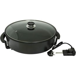 GOURMETmaxx Elektrische Partypfanne &Oslash; 40 cm 1500 Watt Paella Pizza Pfanne