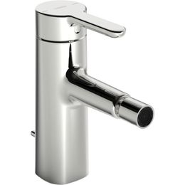 Hansa Hansadesigno Bidet-Einhebelmischer 51733283 chrom, mit Ablaufgarnitur, Ausladung 117 mm