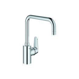 Grohe Eurodisc Cosmopolitan Spültisch-Einhebelmischer 32259003 chrom, schwenkbarer U-Auslauf, innenliegende Wasserführung