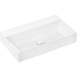 Hansgrohe Xevolos E Waschtisch 61097450 800x480mm, ohne Hahnloch/&Uuml;berlauf, SmartClean, wei&szlig;