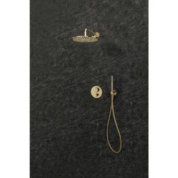 Herzbach LIVING SPA Slim-Regenbrause 30.600300.1.03 300mm PVD Gold