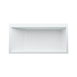Laufen Kartell Einbau-Badewanne H2233310006161 170 x 86 cm, Ecke rechts, mit LED-Beleuchtung, weiß