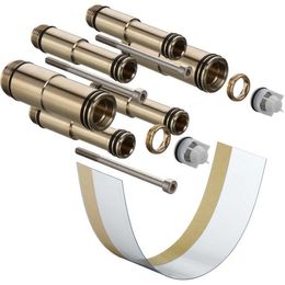 Hansgrohe Axor One Verl&auml;ngerungsset 45790000 25mm, f&uuml;r Grundk&ouml;rper Unterputz-Thermostatmodul, chrom