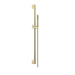 Herzbach LIVING SPA Wandstangenset Slide M 30.690276.1.03 900mm Stabhandbrause PVD Gold