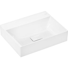 Hansgrohe Xevolos E Waschtisch 61093450 600 x480mm, ohne Hahnloch/&Uuml;berlauf, SmartClean, wei&szlig;