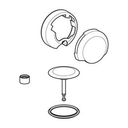 Geberit 245443211 mit Zulauf, d52-13, chrg