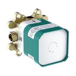 Hansgrohe Grundk&ouml;rper 35361180 f&uuml;r Kopfbrause 2jet mit Brausearm, Rp 1/2