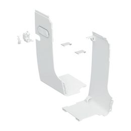 Geberit Designabdeckung seitl. f. externen WA 243251111 zu Geberit AquaClean Mera wei&szlig;-alpin