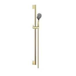 Herzbach LIVING SPA Wandstangenset Slide M 30.690310.1.03 900mm Handbrause 100mm Multi PVD Gold