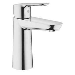 Grohe Start Edge Waschtischarmatur M-Size 23775000 mit Push-open Ablaufgarnitur, chrom