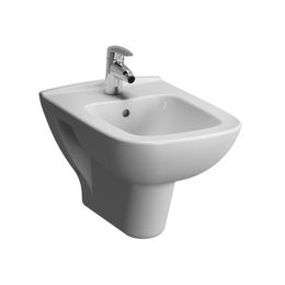 Vitra S20 Wand-Bidet 5508L003-1046 36x52cm, Überlauf/Hahnloch mittig, weiß