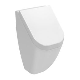 Vitra Options Urinal 5218B003D6030 30x31,5x55cm, Zulauf von hinten, mit Deckel, wei&szlig;