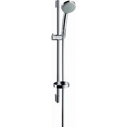 Hansgrohe Brauseset Croma 100 Mono 27717000 chrom, Stange 0,65 m, Unica C Set