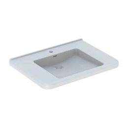 Geberit Renova Comfort Waschtisch 128575600 75 x 55 cm, weiss, KeraTect, unterfahrbar